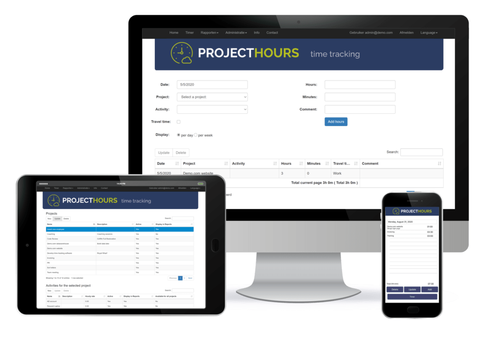 Easy Time Tracking Project Hours